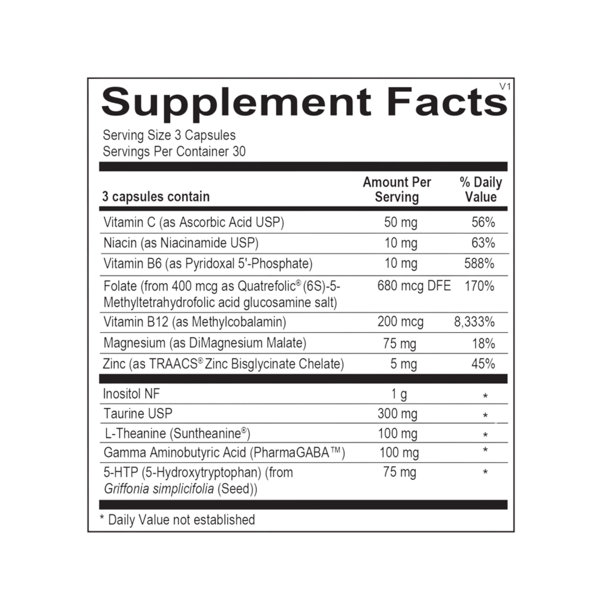 Cerenity – 90 Capsules by Ortho Molecular Products – Revive Nutrients